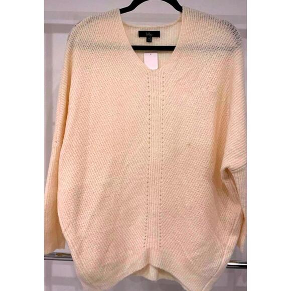 Lulus | Sweaters | Lulus Cozy Cream Knit Sweater Size L | Poshmark